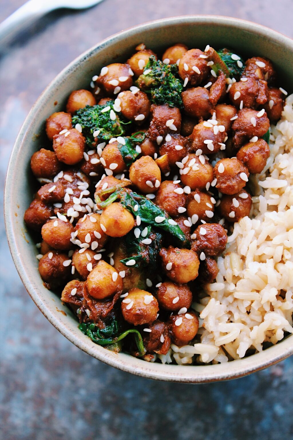 10 Minute Asian Chickpea Stir Fry (Vegan And Gluten Free) | Gina Burgess