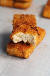Crispy Panko Tofu | Gina Burgess