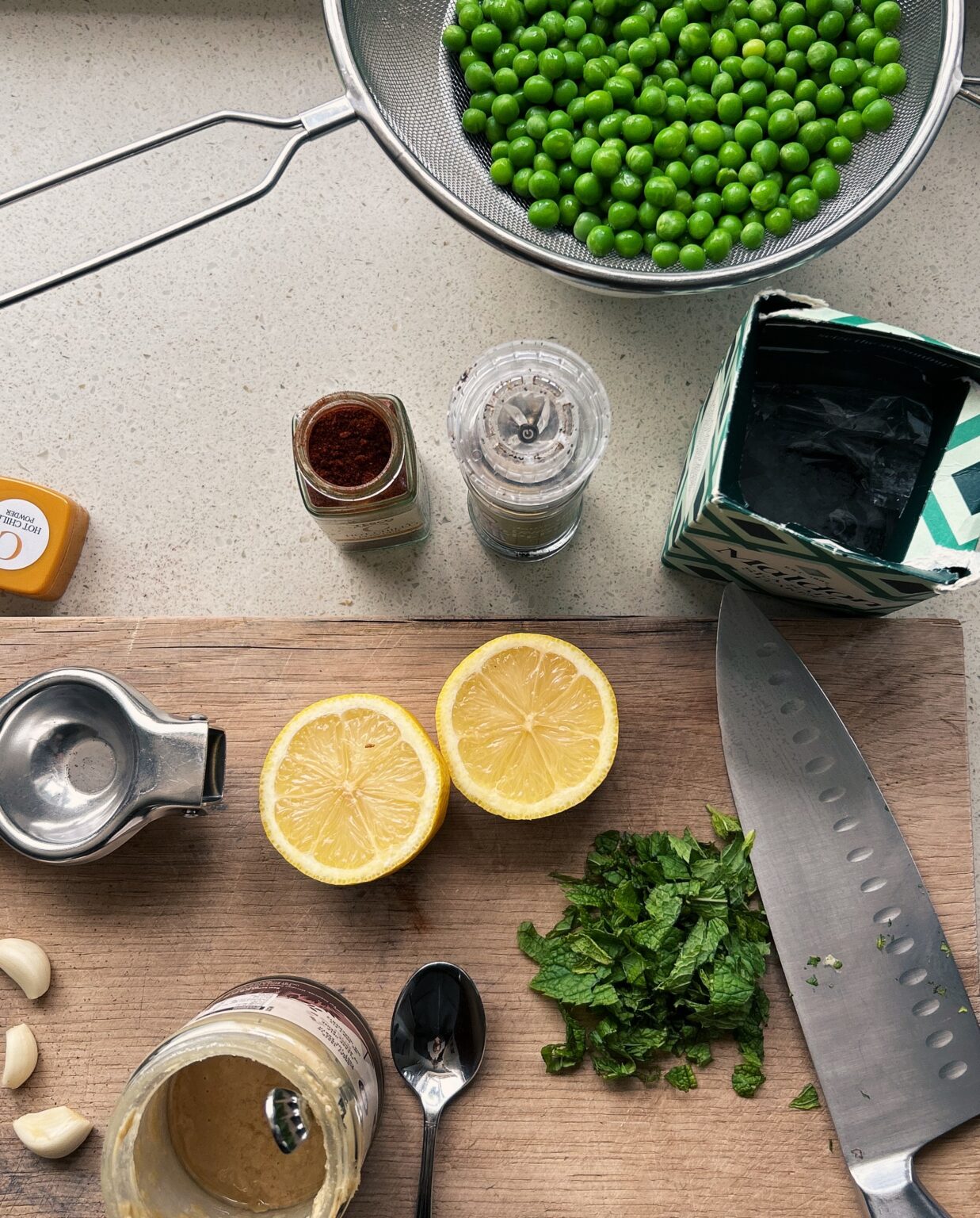 Smashed Peas On Toast | Gina Burgess